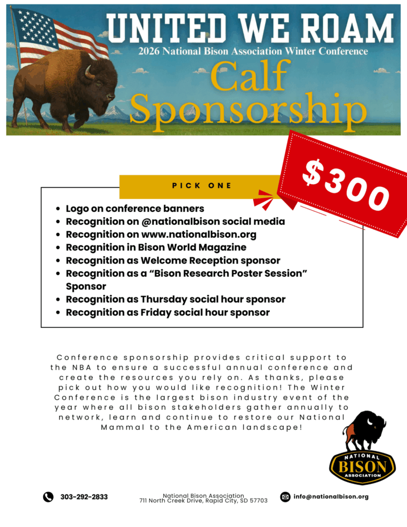 National Bison Association Winter Conference - National Bison Association